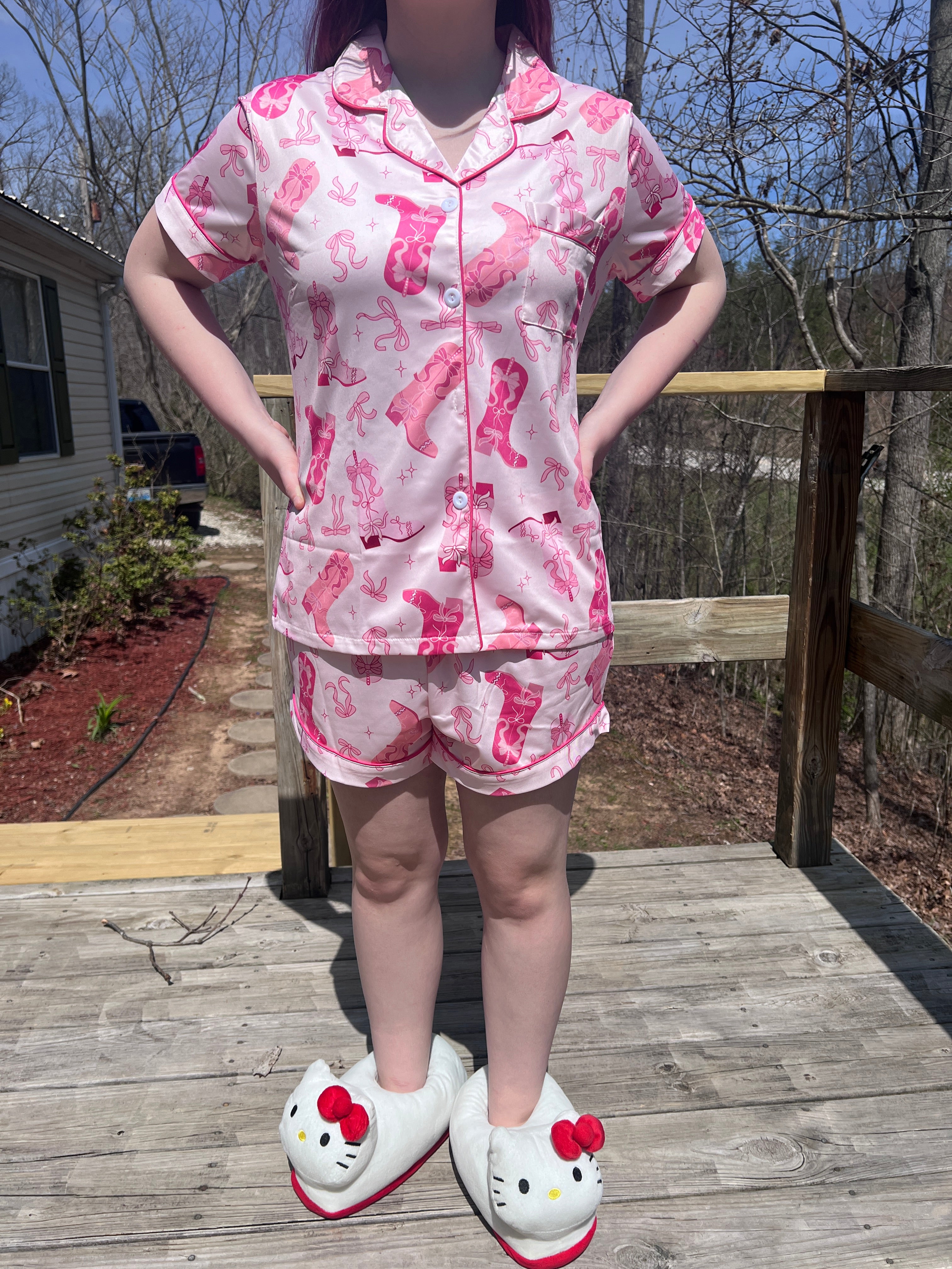Dolly Satin Pajamas – Y'allternative Edge